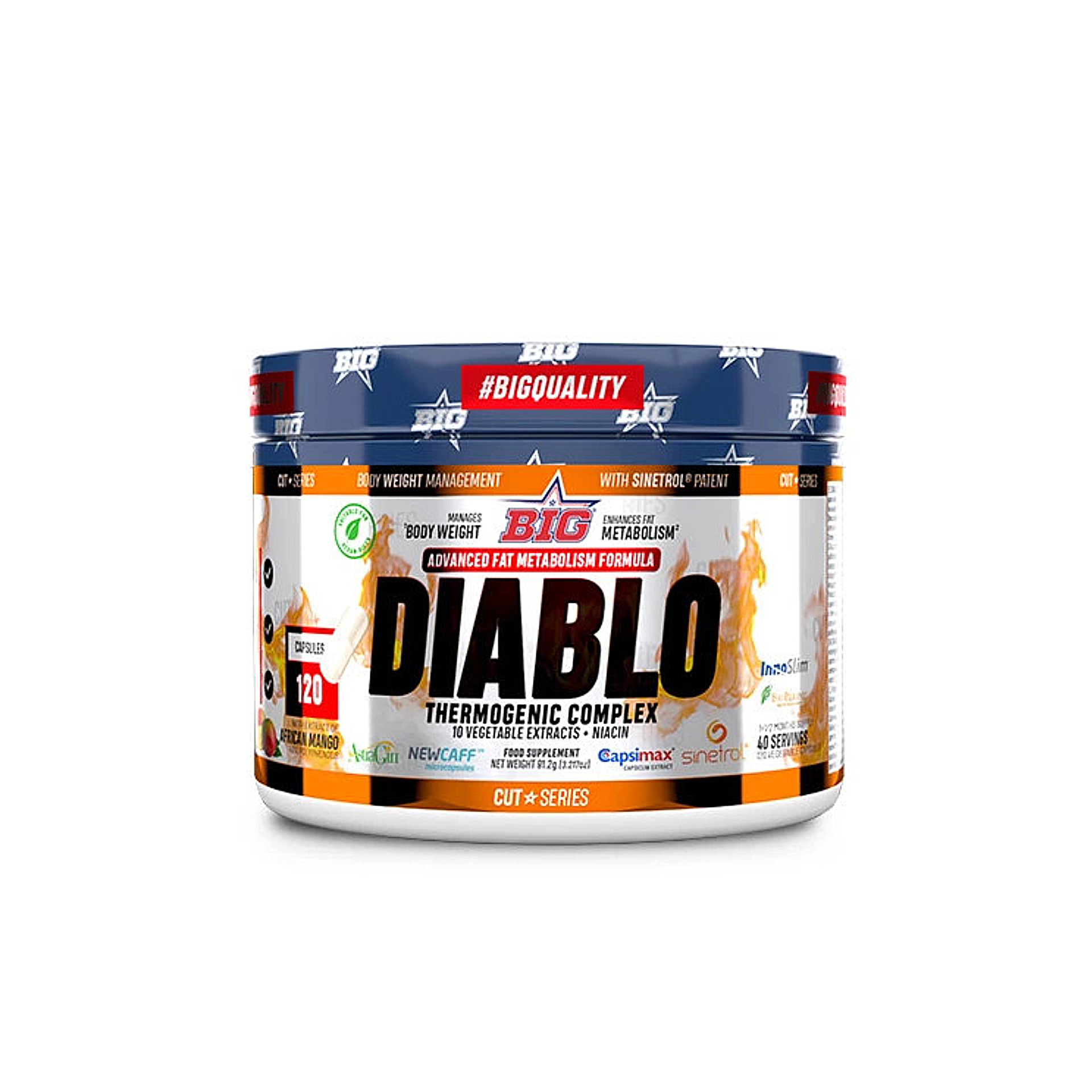 Diablo Fat Burner - 120 Cápsulas » Revolution Physique